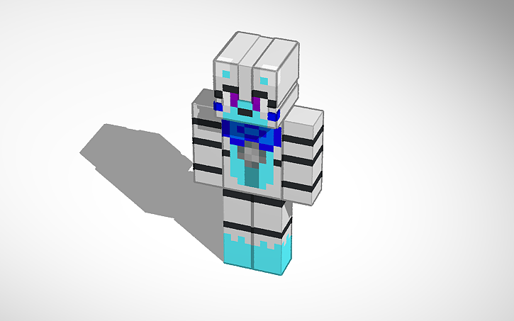 3D design my minecraft character | Tinkercad