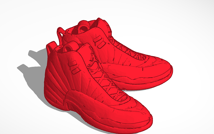 3D design Shoe Jordans - Tinkercad
