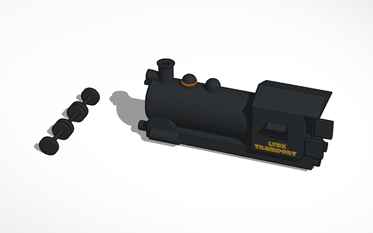 3D design Train Set 1 | Steam Engine Model 1 #BetaPort | Tinkercad