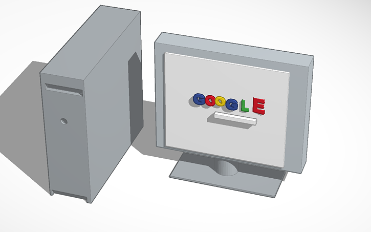 3D design computer | Tinkercad