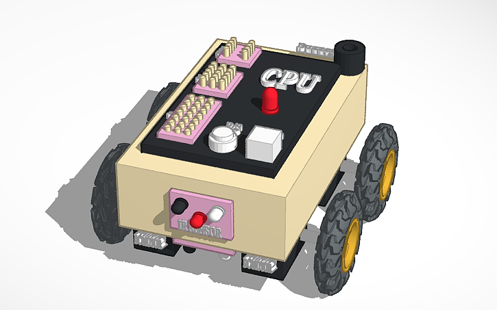 3D design AMCA_SENSING BOT_402 - Tinkercad