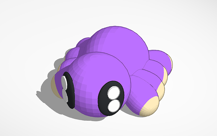 3D design Spooderman556 mascot - Tinkercad