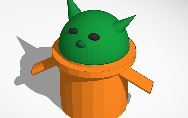 3D design Grogu (Almost finished) - Tinkercad