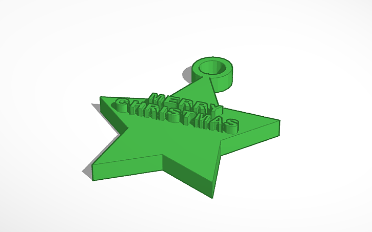 3D design Christmas - Tinkercad
