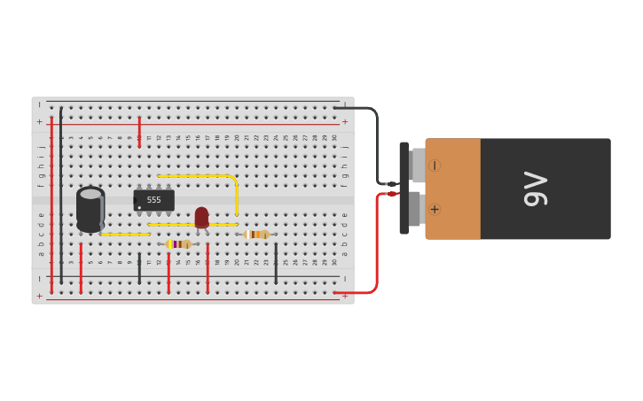 Circuit Design 555 Timer 10 Tinkercad