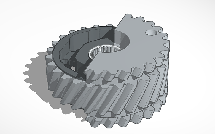 3D design Kohler K-series Balance gear - Tinkercad