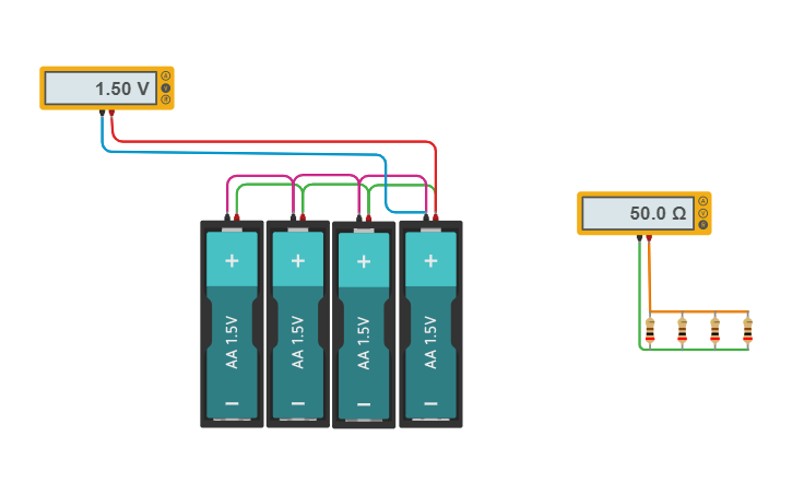 Circuit design MDCC_circuito paralelo - Tinkercad