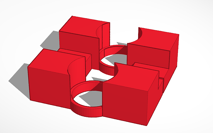 3D design Line 6 HX Stomp Buttons - Tinkercad