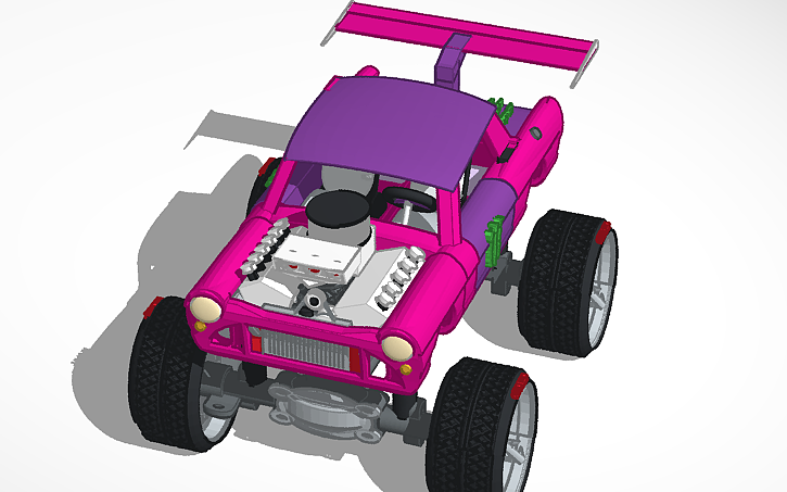 3D design Copy of proyecto de un coche - Tinkercad