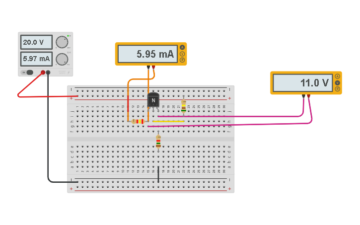 Circuit design electricidad | Tinkercad