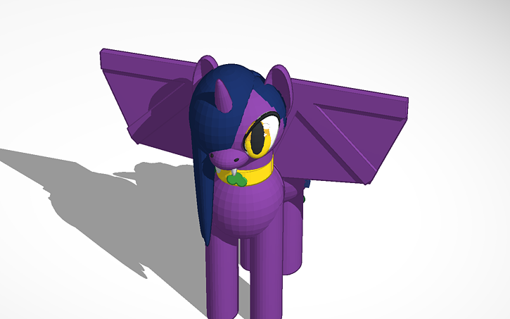 3D design my MLP OC Nightwing | Tinkercad