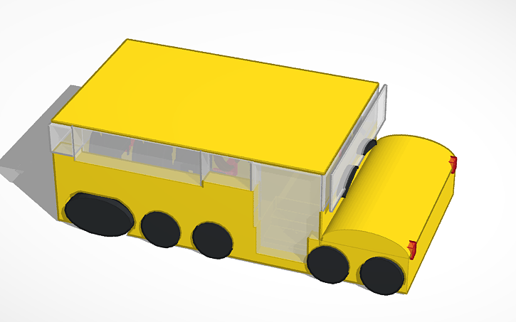 3D design bus - Tinkercad