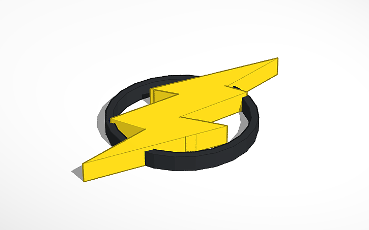 3D design Rayo Flash - Tinkercad