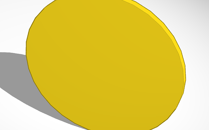 3D design Happy Face - Tinkercad