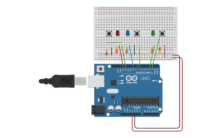 Circuit design TIPOS CONEXION PULSADORES - PULL UP/PULL DOWN/ INPUT ...