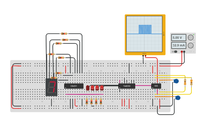 Circuit design AUV-IC V1 - Tinkercad