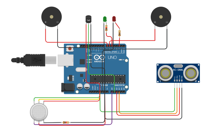 Circuit design Worker safety Helmet - Tinkercad
