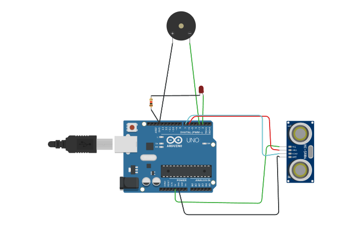 Circuit design Program 7: Ultrasonic Distance Sensor Use an Ultrasonic ...