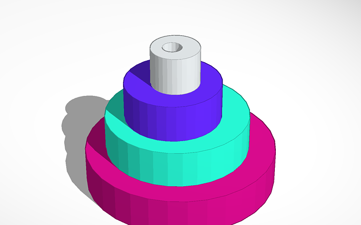 3D design cake walk | Tinkercad