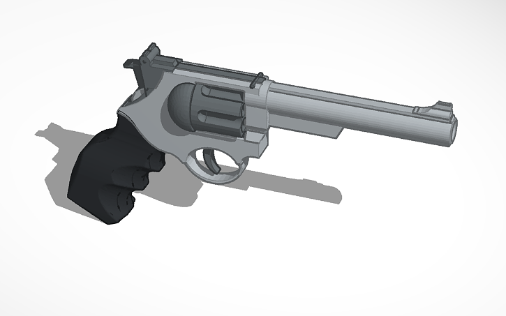 3D design Revolver - Tinkercad