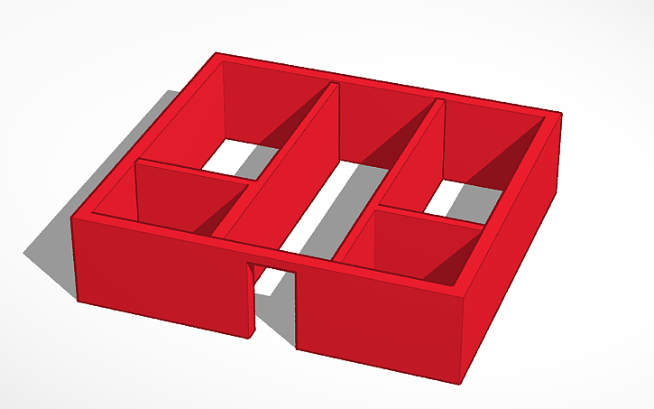 3D design Furnitured House with Pool | Tinkercad