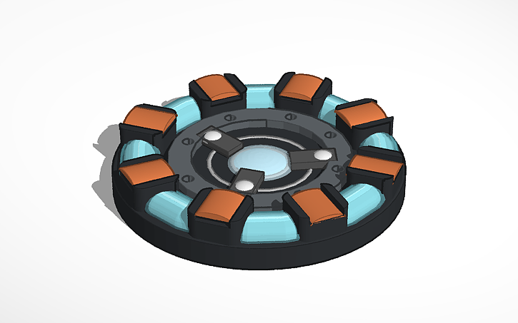 3D design REACTOR ARC - Tinkercad