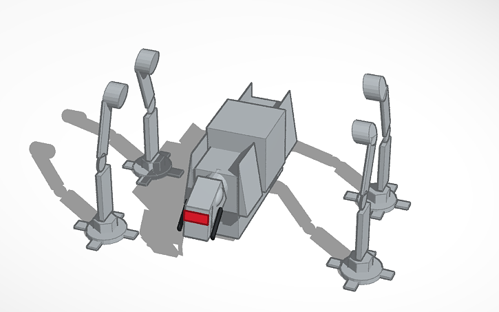 3D design atat - Tinkercad