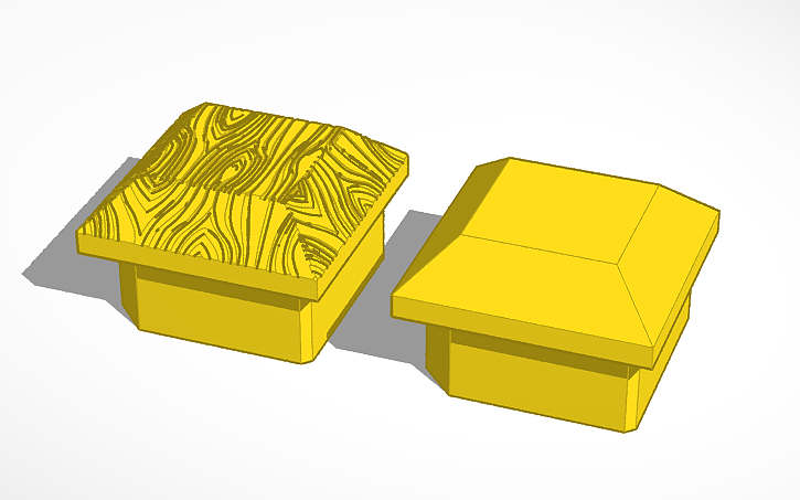 3D design Pergola End Cap | Tinkercad