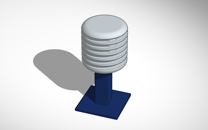 3D design Microphone - Tinkercad