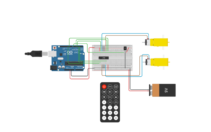 Circuit design Trabalho 1 | Tinkercad