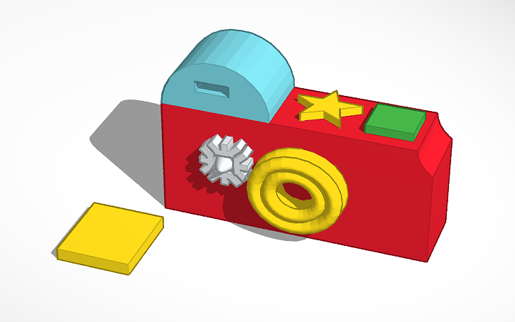 3D design camera - Tinkercad