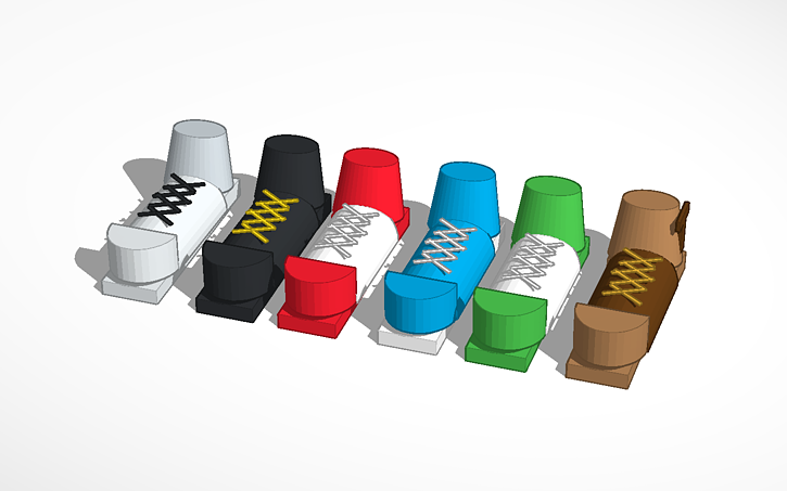 3d Design Shoe Tinkercad
