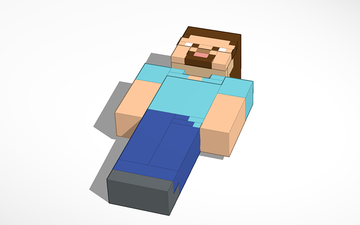 3D design Steve | Tinkercad