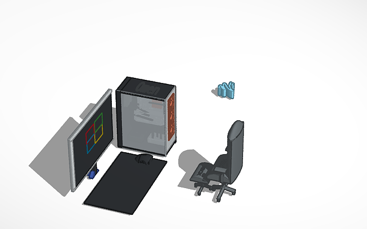 3D design Omen Gaming Pc - Tinkercad