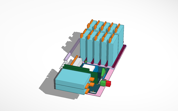3D design Server V2 - R3 - Tinkercad