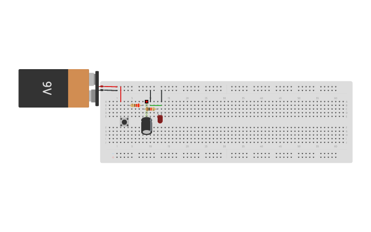 Circuit design condensador | Tinkercad
