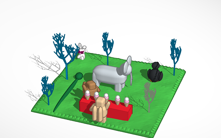 3D design zoo | Tinkercad