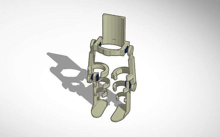 3D design Exosquelette - Tinkercad