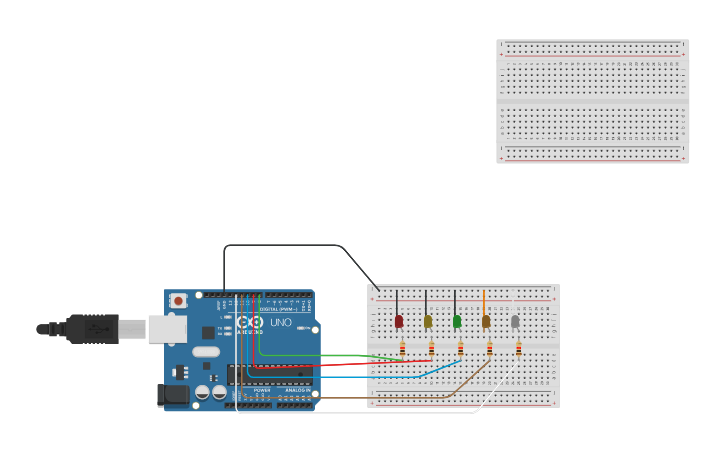 Circuit design Lampu Kelap Kelip - Tinkercad Circuit design Lampu Kelap Kelip - Tinkercad