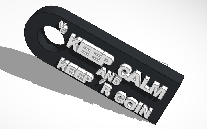 3D design Copy of Vanoss Gaming key chain - Tinkercad