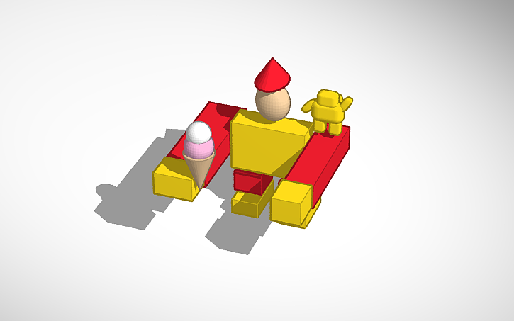 3D design Avatar - Tinkercad