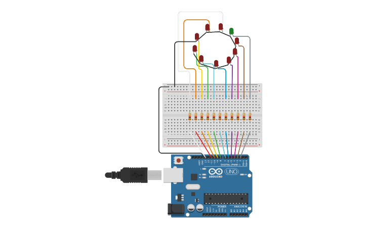 Circuit design Reactor ARC - Tinkercad