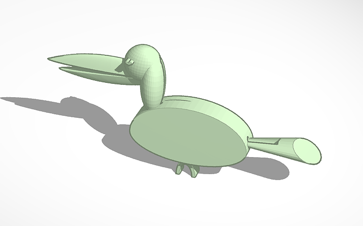 3D design Tucan - Tinkercad