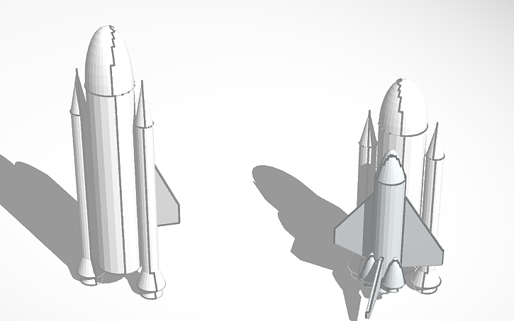 3D design Tàu con thoi | Tinkercad