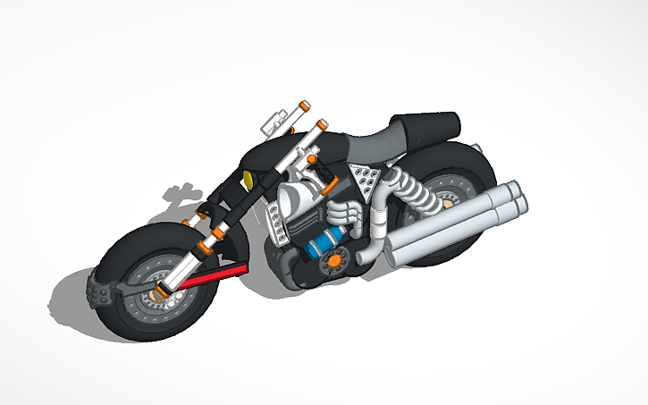 3D design Bike - Tinkercad