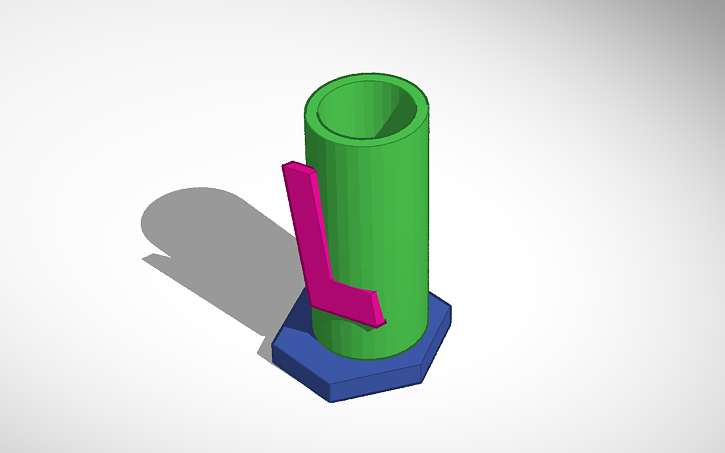 3D design Pen & Pencil Holder | Tinkercad