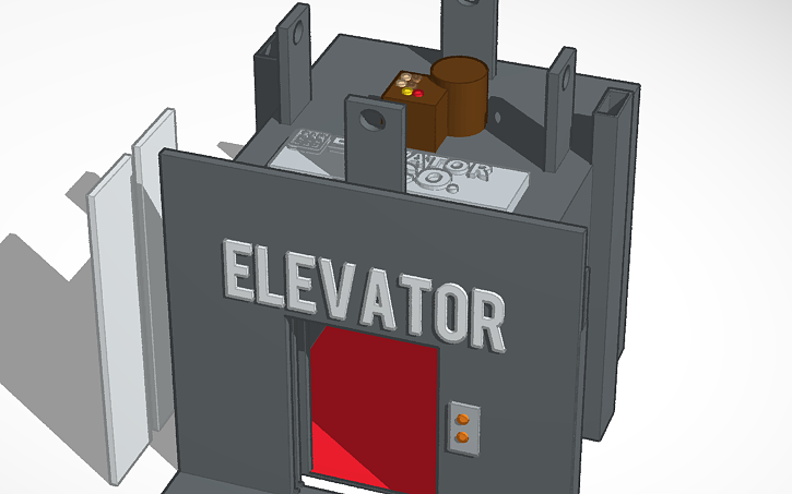 3D design Elevator - Tinkercad