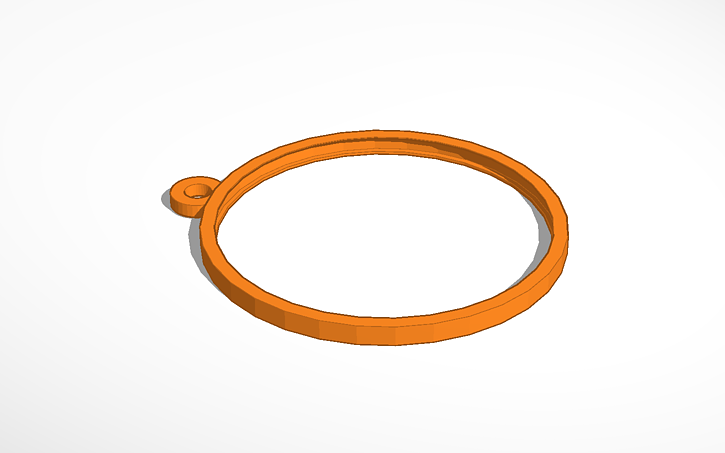 3D design My first monocle ~ 1 1/8 x 1 2/8 by Jenn - Tinkercad