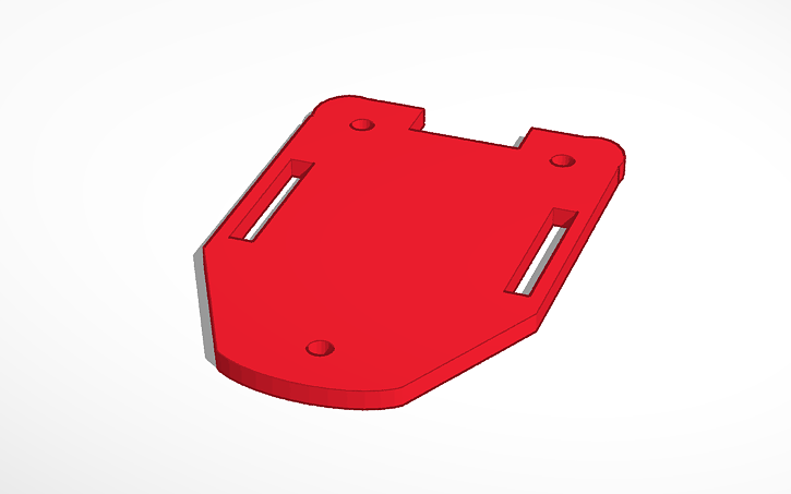 3D design 3" flight club phuket top plate | Tinkercad