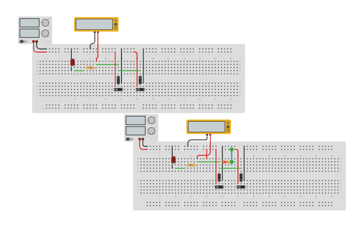 Circuit design E2. - Tinkercad